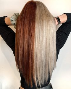 25 Stunning Two-Toned Hair Ideas to Rock in 2025 - divagaze.com