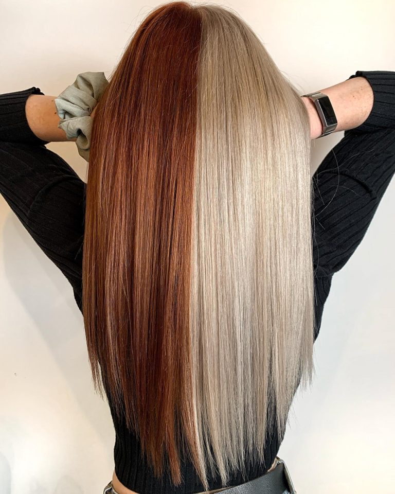 25 Stunning Two-Toned Hair Ideas to Rock in 2025 - divagaze.com