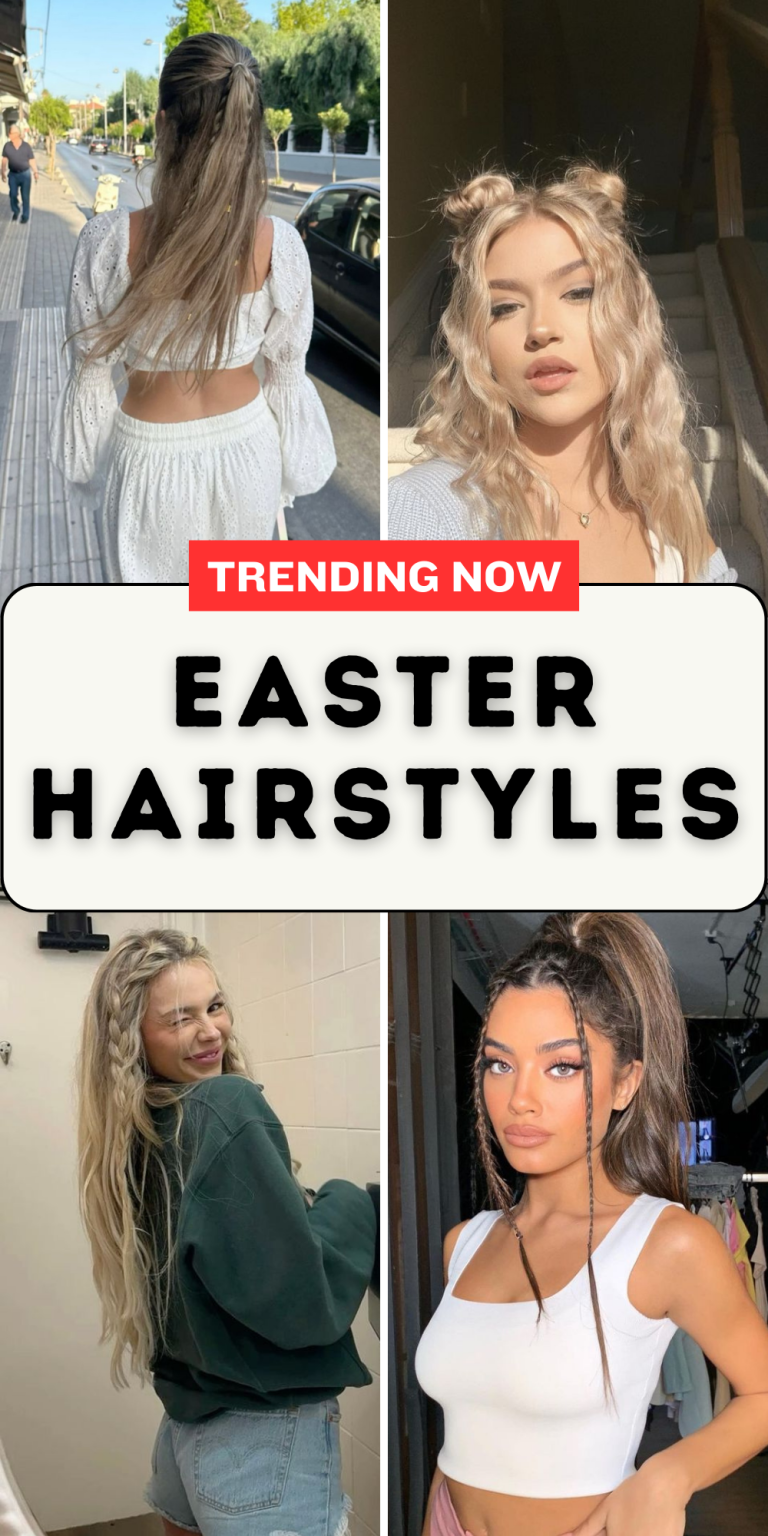 22 Easter Hairstyles to Elevate Your Festive Look – Cute, Easy, and ...