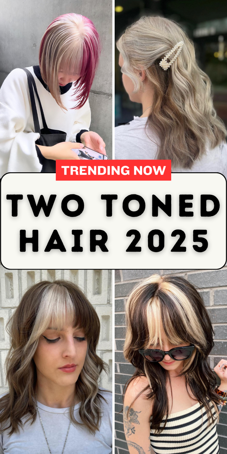 25 Stunning Two-Toned Hair Ideas to Rock in 2025 - divagaze.com
