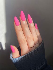 24 Hot Pink Nails 2025 That Will Elevate Your Style: Fun, Cute, and ...