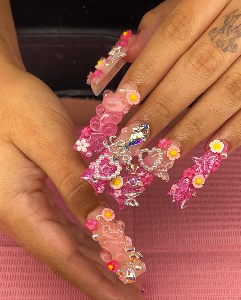 25 Junk Nail Ideas: Bold and Creative Designs You’ll Want to Try Today ...