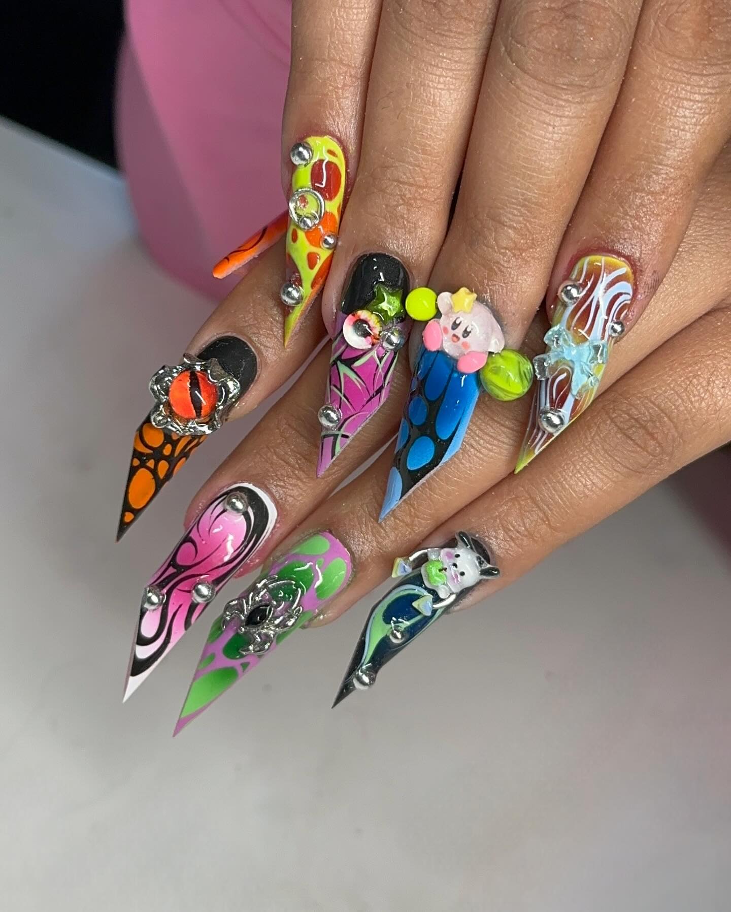 25 Junk Nail Ideas: Bold and Creative Designs You’ll Want to Try Today ...