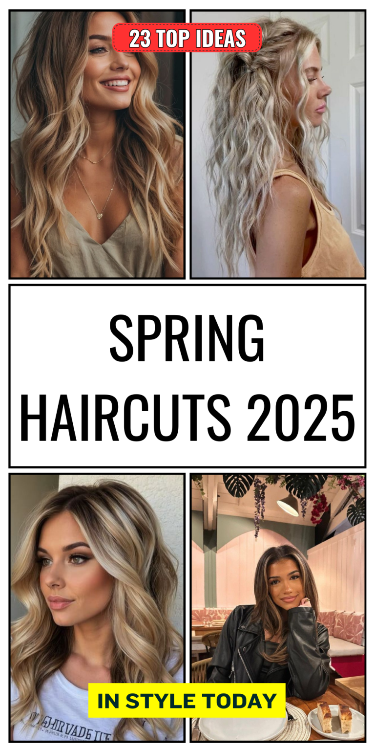 23 Spring Haircuts 2025: Fresh and Trendy Ideas for Every Hair Length ...
