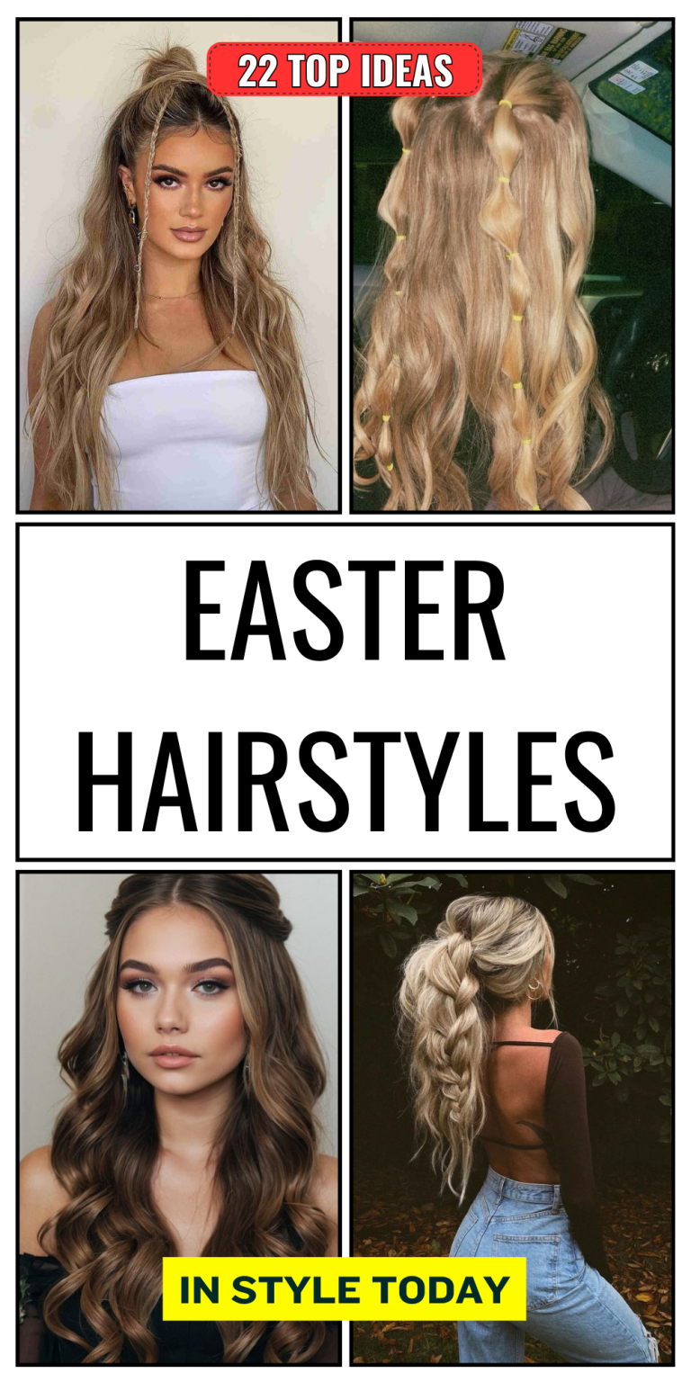 22 Easter Hairstyles to Elevate Your Festive Look – Cute, Easy, and ...