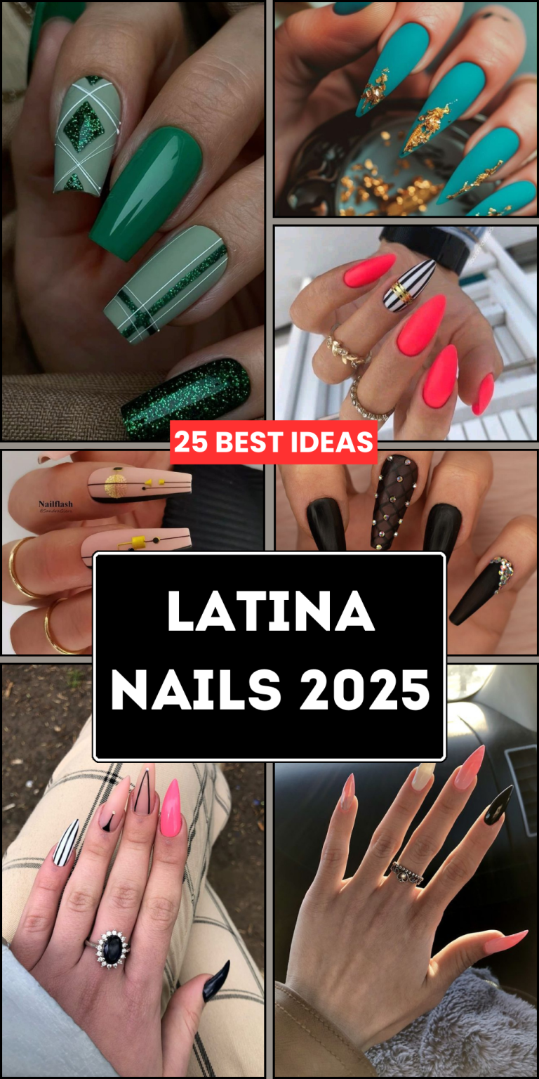 25 Latina Nails 2025 Ideas: Stunning Designs to Inspire Your Next ...