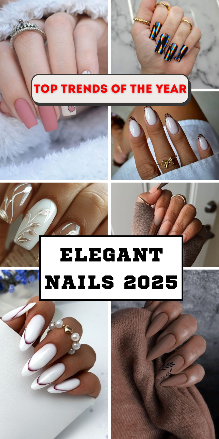 31 Elegant Nails Ideas 2025: Stunning Designs for Every Occasion and ...