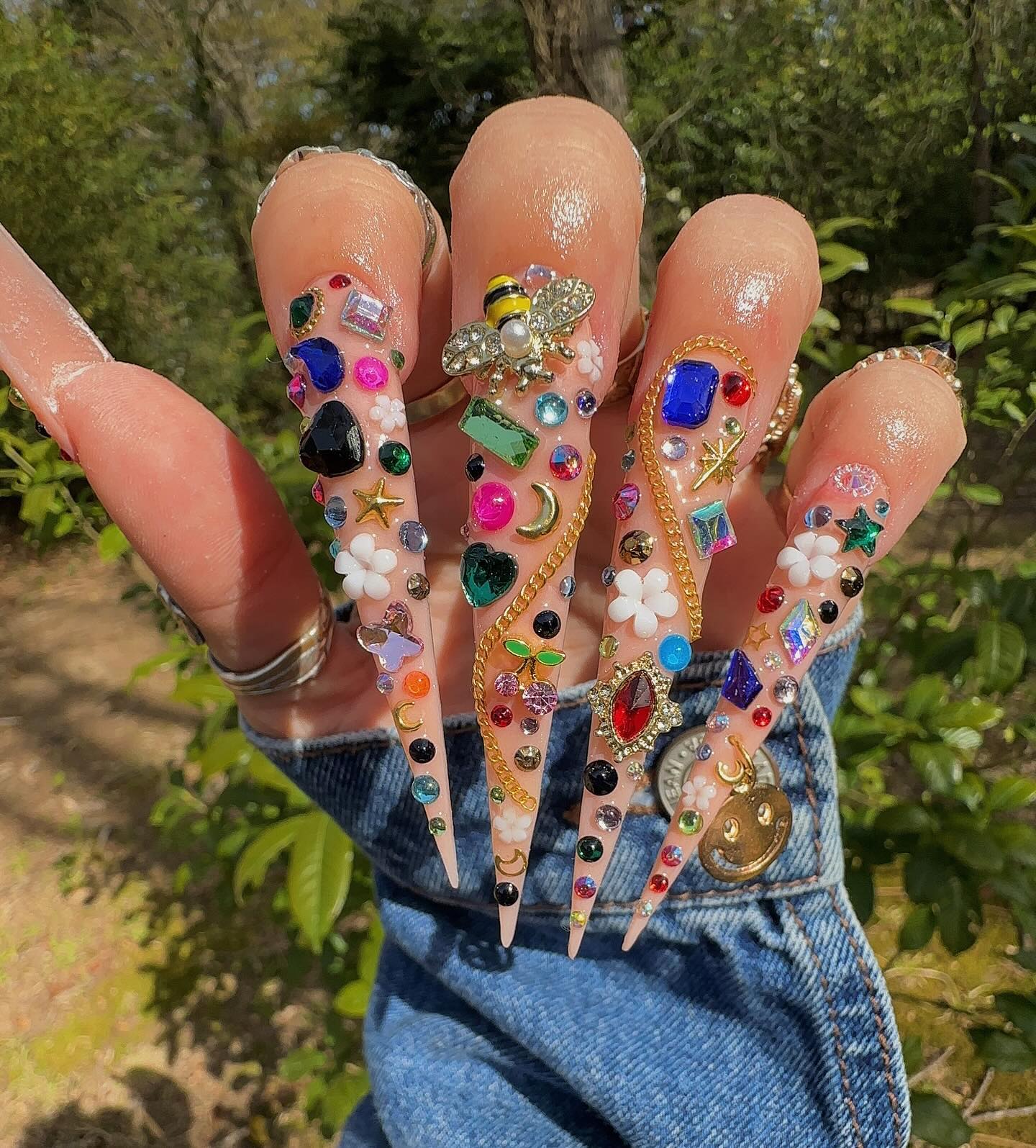 25 Junk Nail Ideas: Bold and Creative Designs You’ll Want to Try Today ...