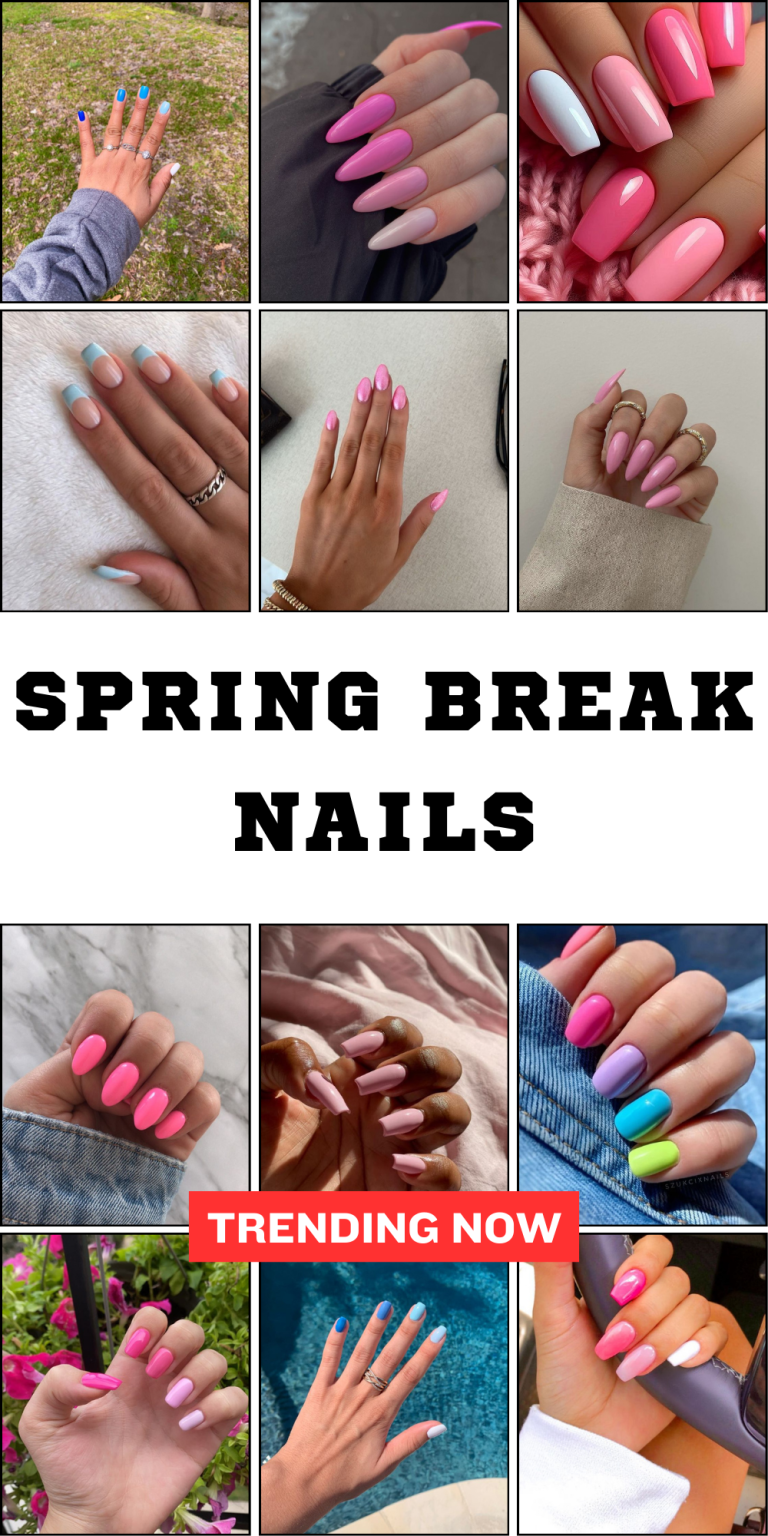 25 Spring Break Nails to Try: Cute, Bright, and Trendy Ideas for the ...