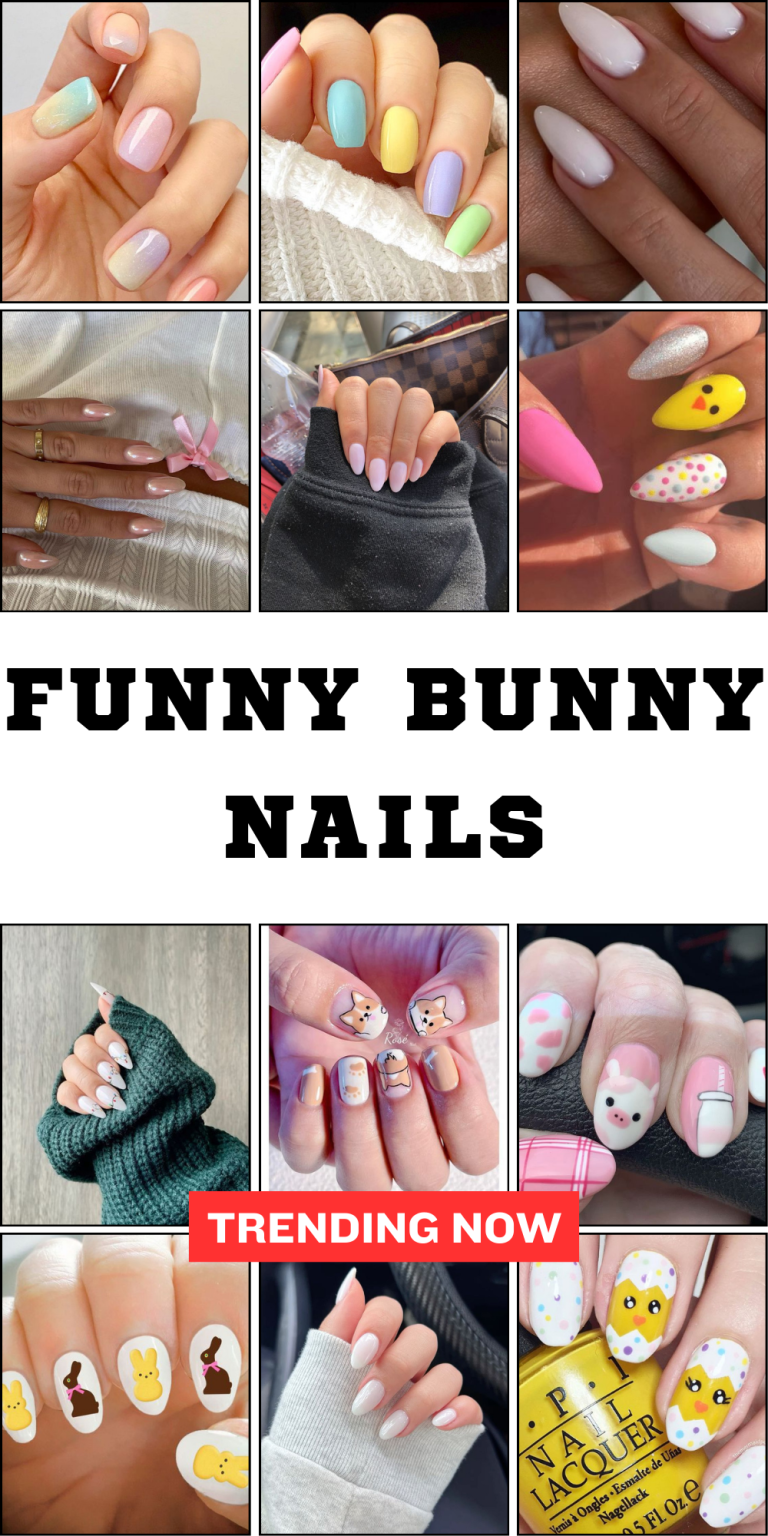 21 Funny Bunny Nails Ideas: Playful Designs for Every Nail Shape and ...