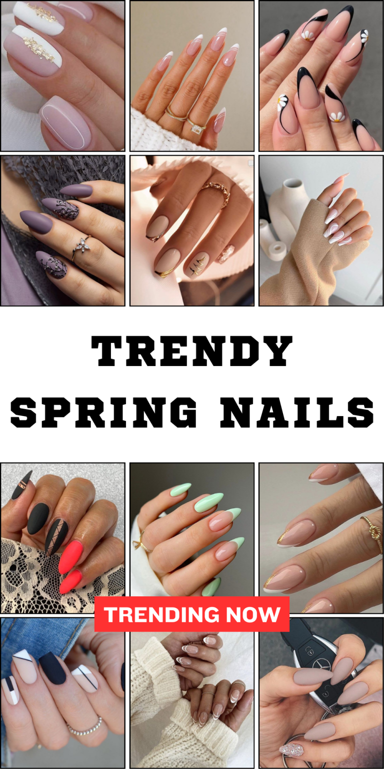 25 Trendy Spring Nails Ideas to Elevate Your Style - divagaze.com