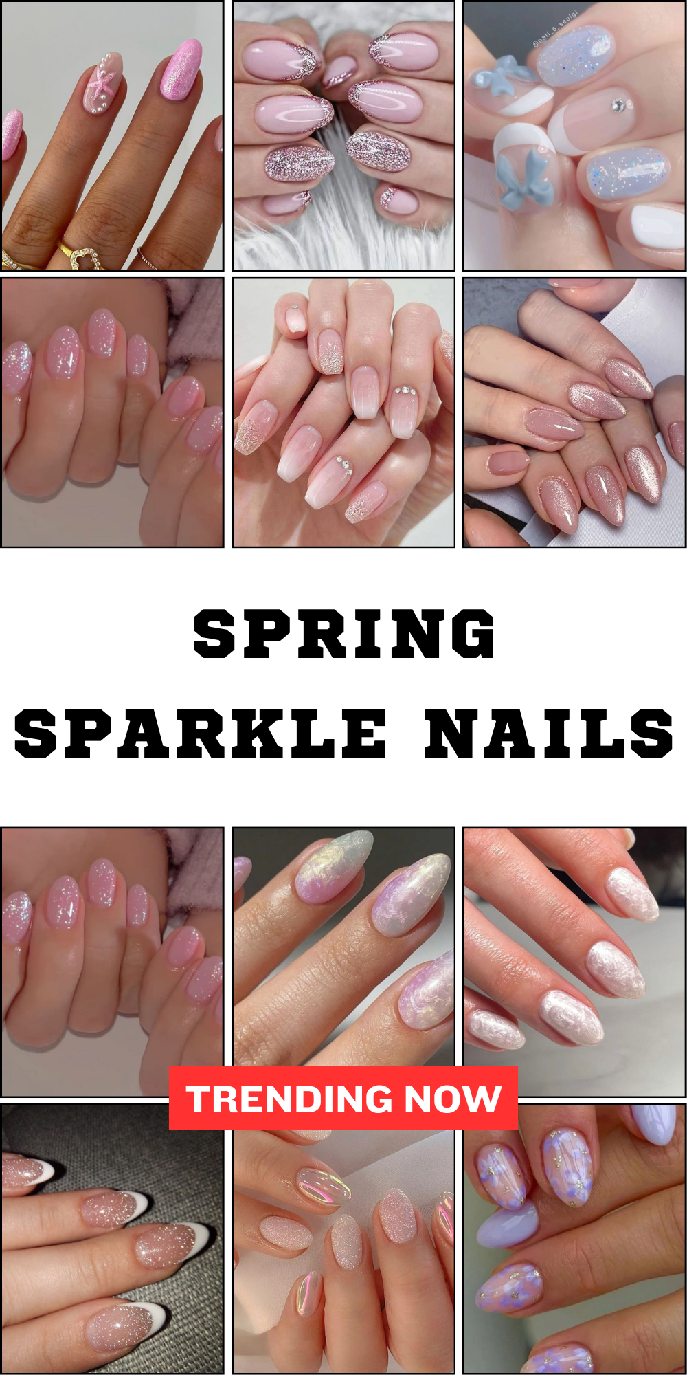 21 Spring Sparkle Nails to Shine Bright This Season - divagaze.com