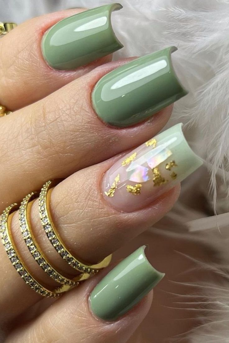 23 Green Spring Nails: Stunning Ideas to Refresh Your Look This Season ...