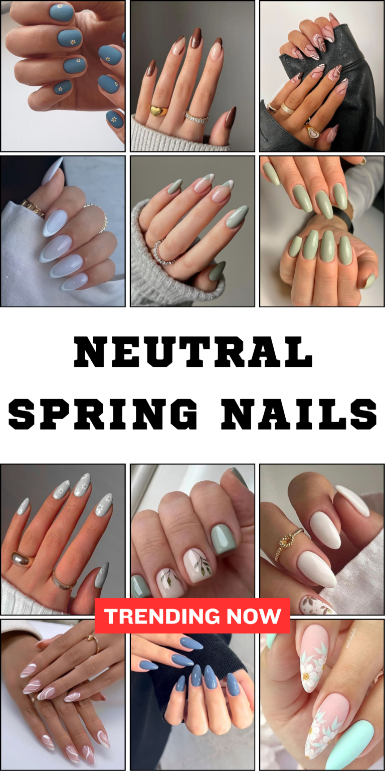 26 Neutral Spring Nails to Try: Elegant Designs for Every Style ...