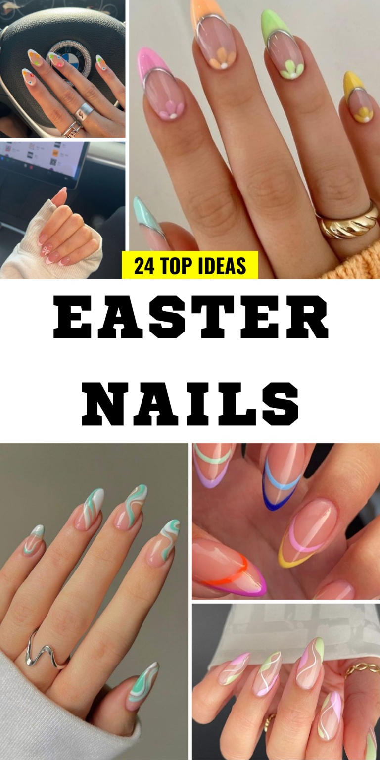 24 Easter Nails Ideas: Cute, Classy, and Colorful Designs for Spring ...