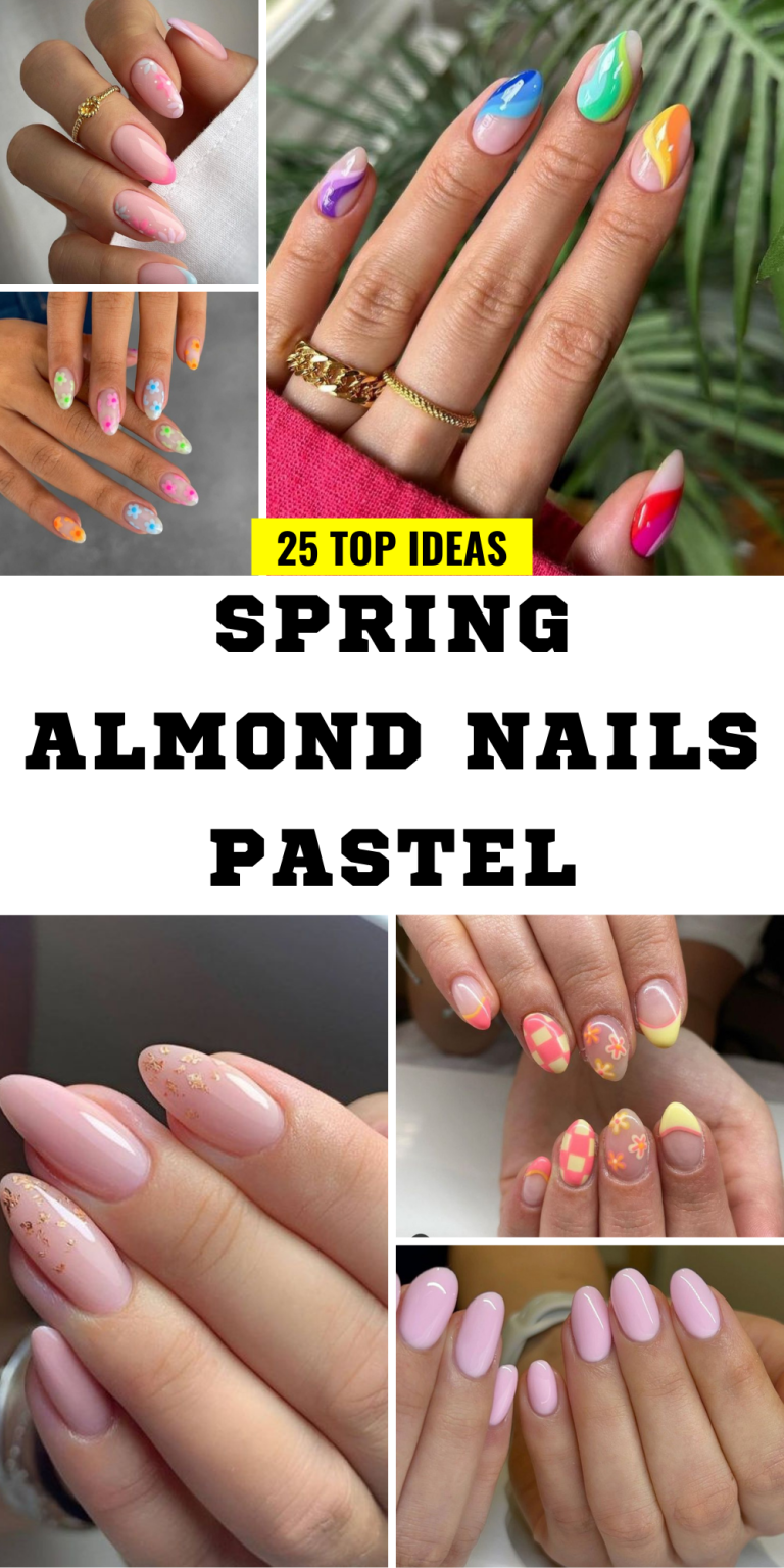 25 Stunning Spring Almond Nails Pastel Designs to Inspire Your Next ...