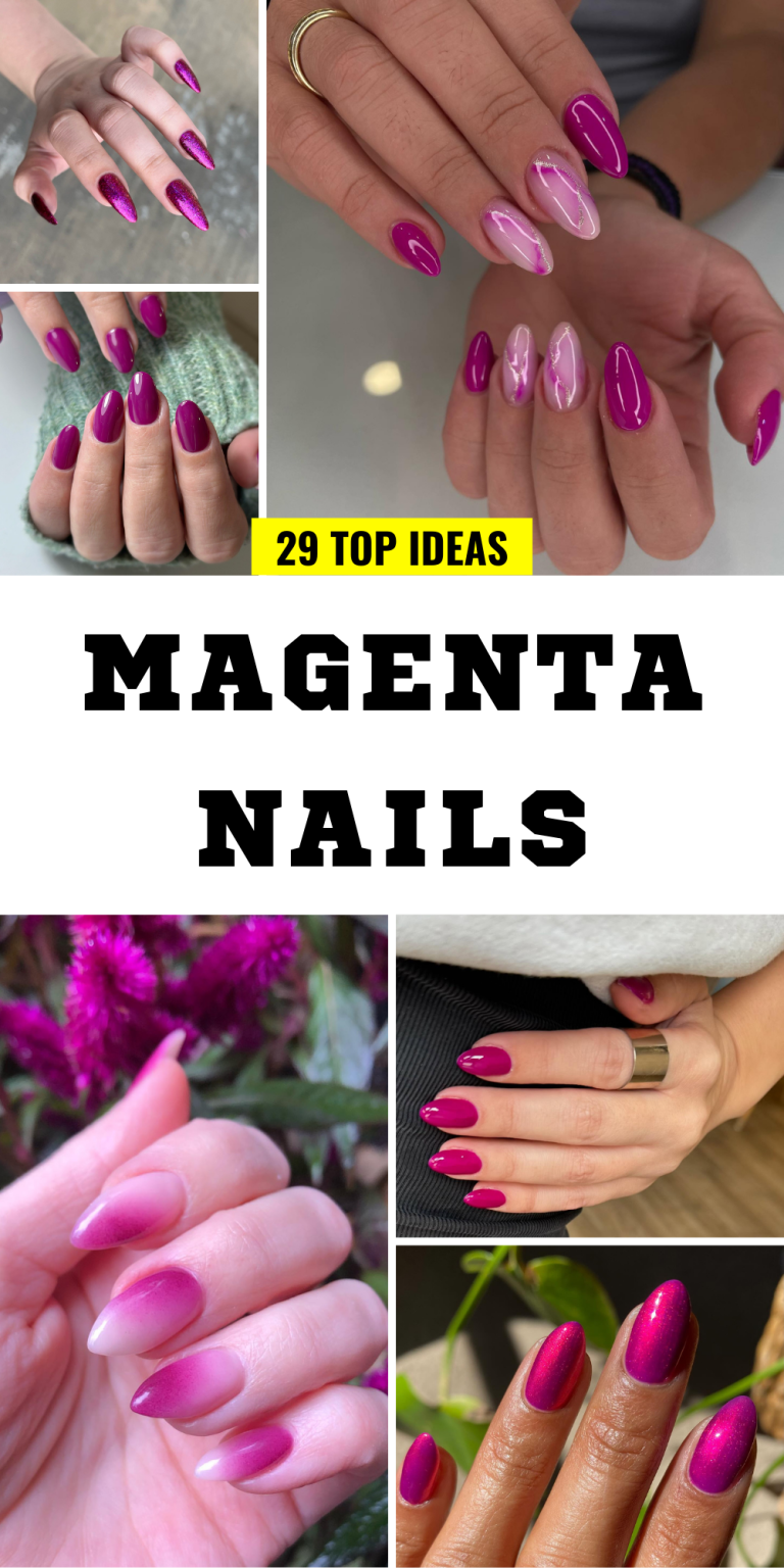 29 Magenta Nails That Will Add a Bold and Chic Touch to Your Style ...