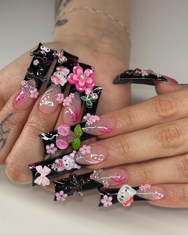 25 Junk Nail Ideas: Bold and Creative Designs You’ll Want to Try Today ...