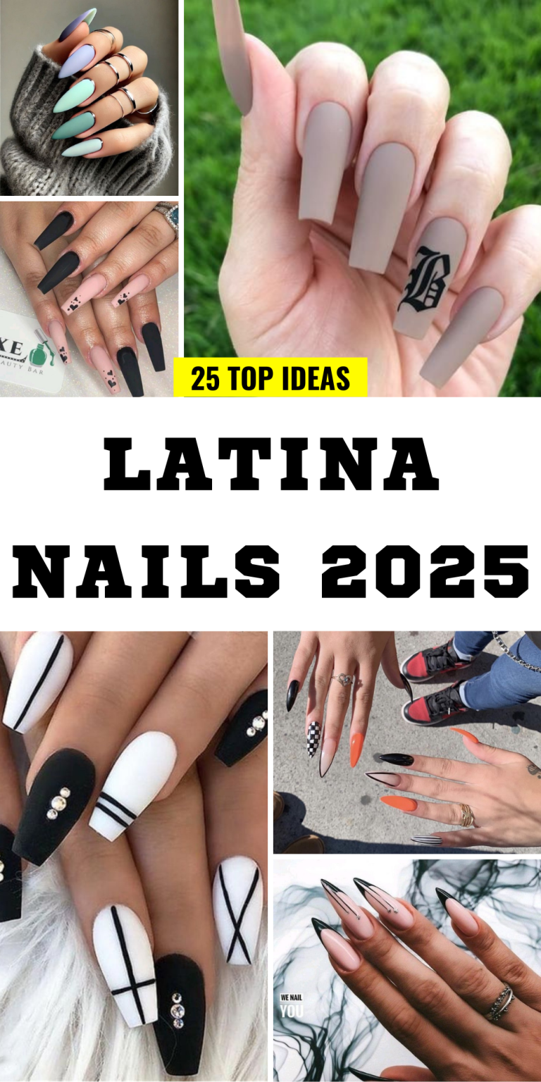 25 Latina Nails 2025 Ideas: Stunning Designs to Inspire Your Next ...