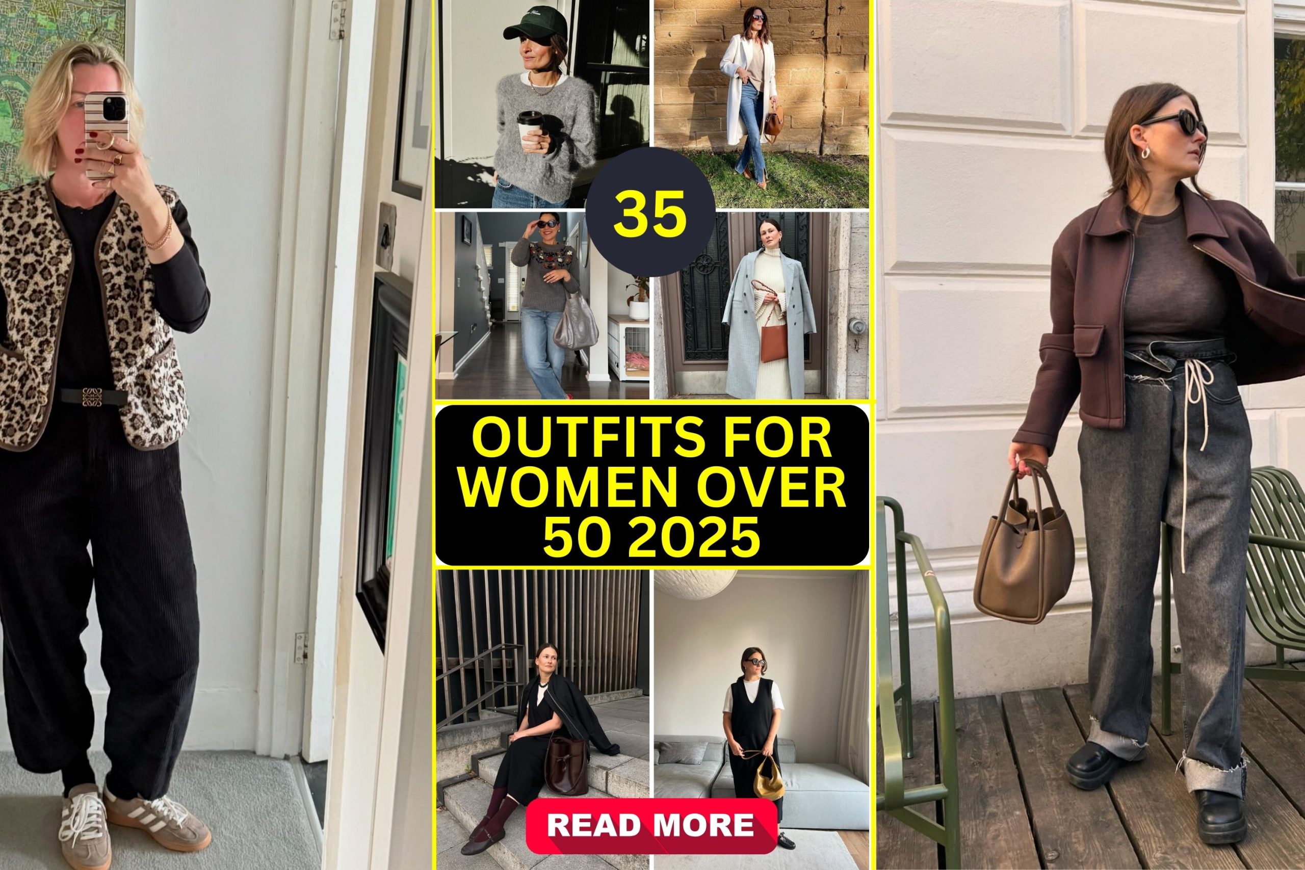 35 Outfits for Women Over 50 in 2025: Timeless, Chic, and Perfect for ...