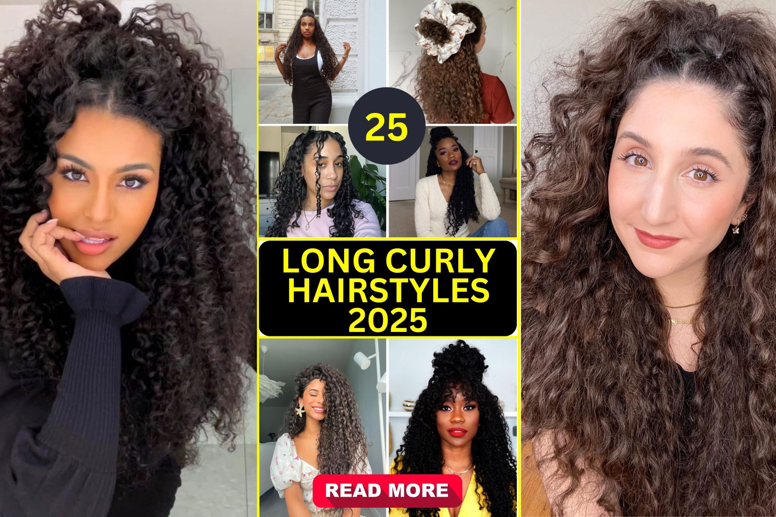 25 Long Curly Hairstyles 2025 That Will Make You Shine at Weddings ...