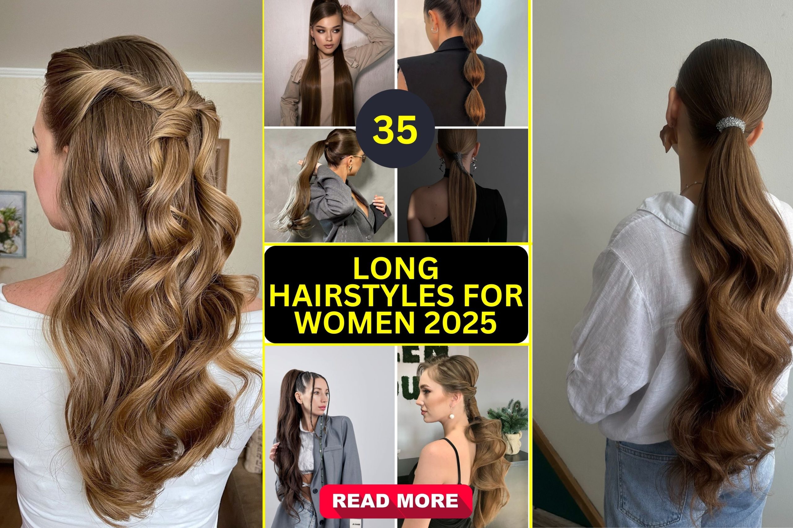 35 Long Hairstyles for Women 2025: Trendy Ideas for Every Age and ...