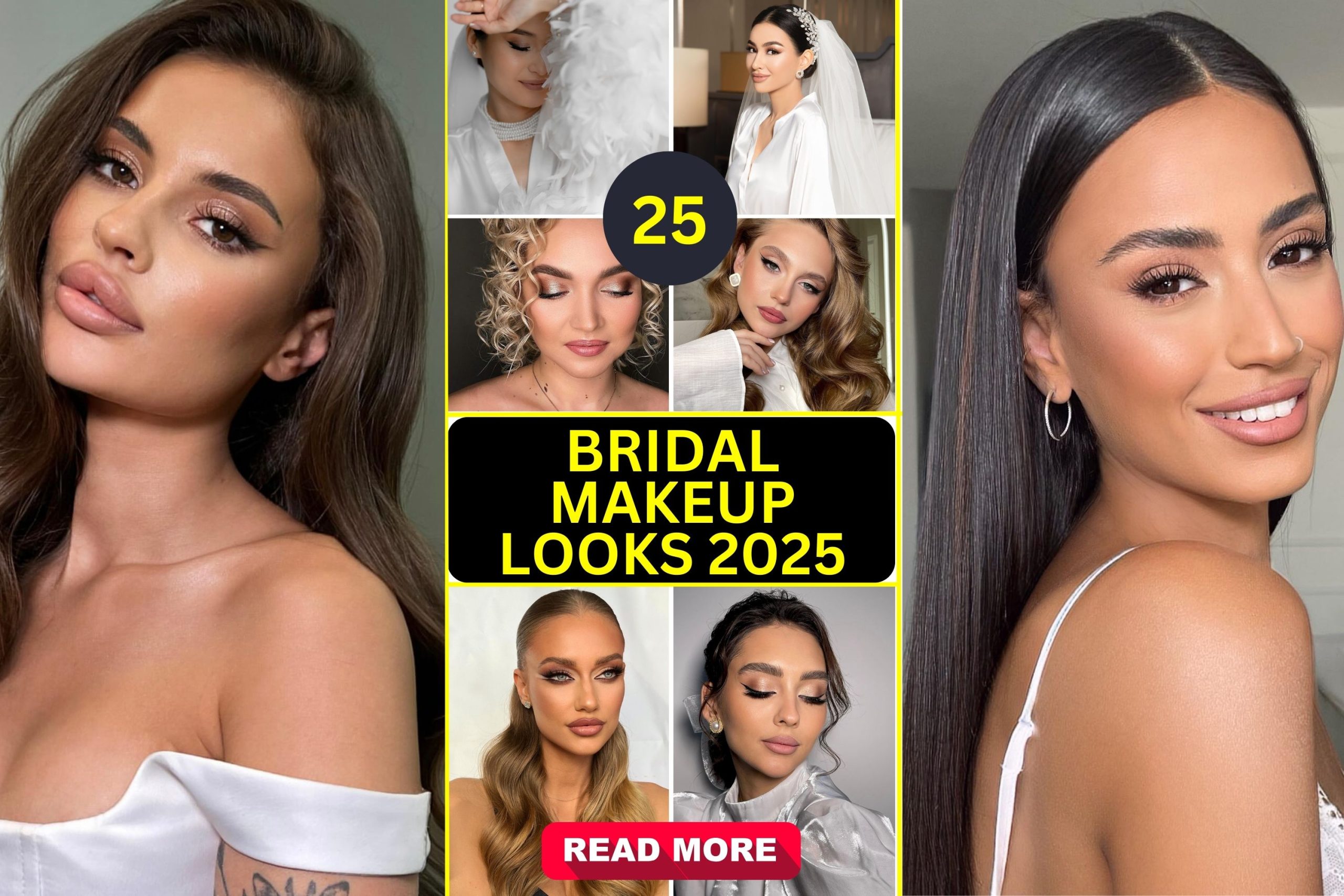 25 Bridal Makeup Looks 2025: Stunning Ideas to Elevate Your Wedding Day ...