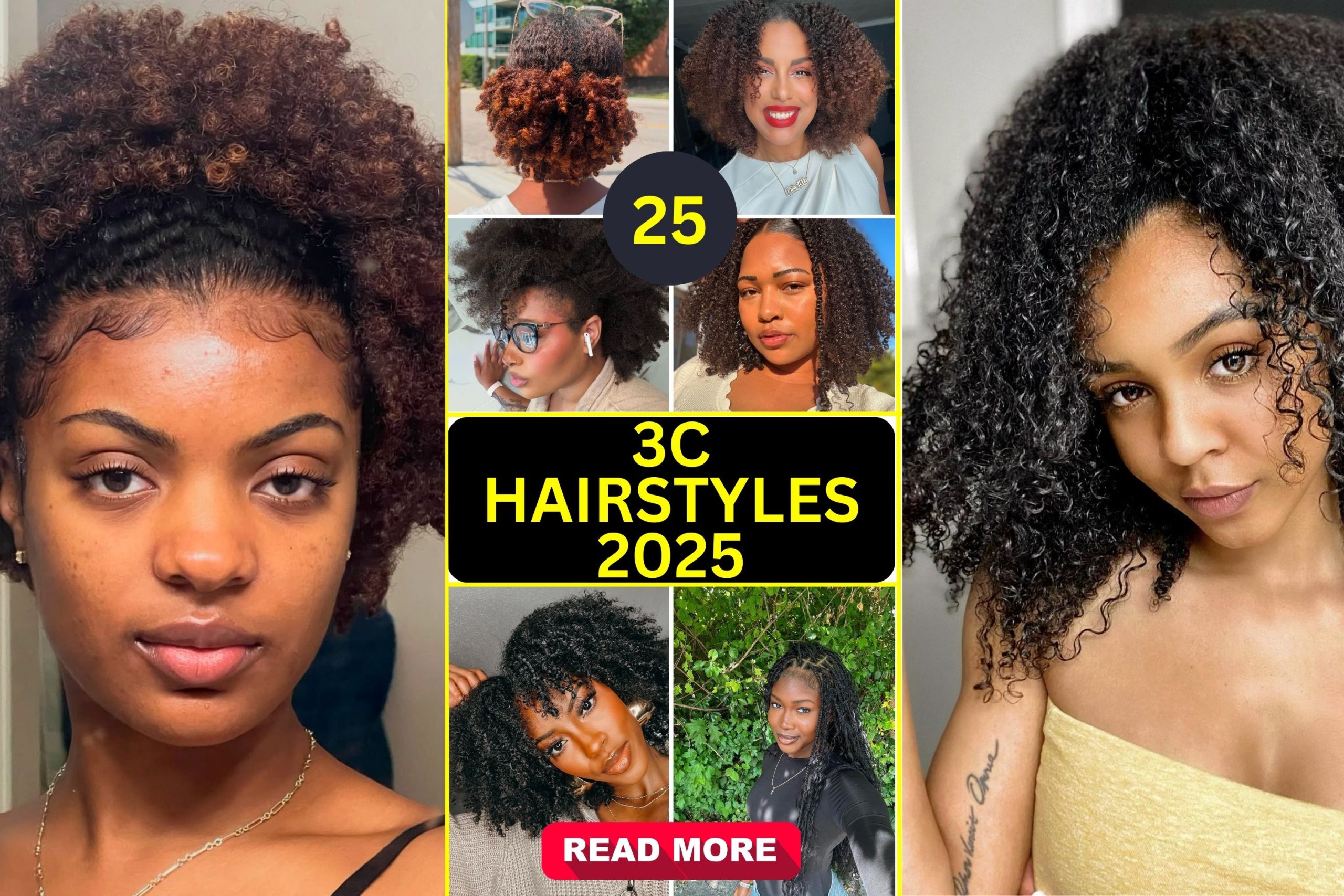 25 Stunning 3C Hairstyles to Rock in 2025: Embrace Your Natural Curls ...