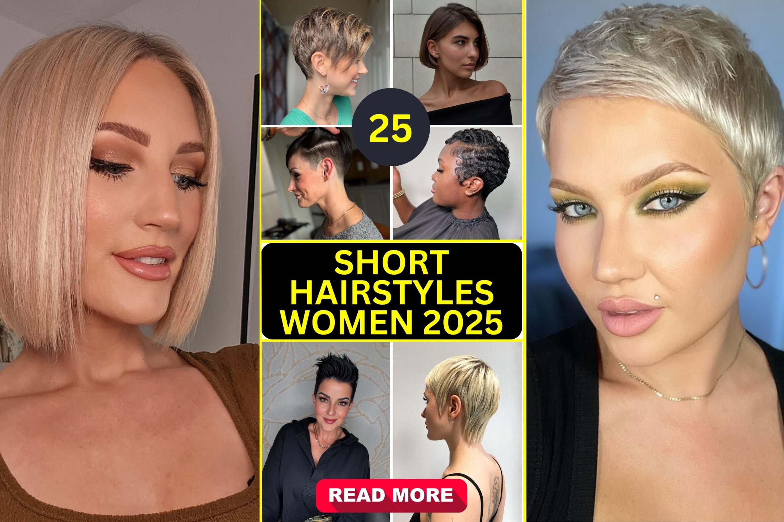 25 Short Hairstyles Women 2025: Trendy Cuts You’ll Want to Try Right ...