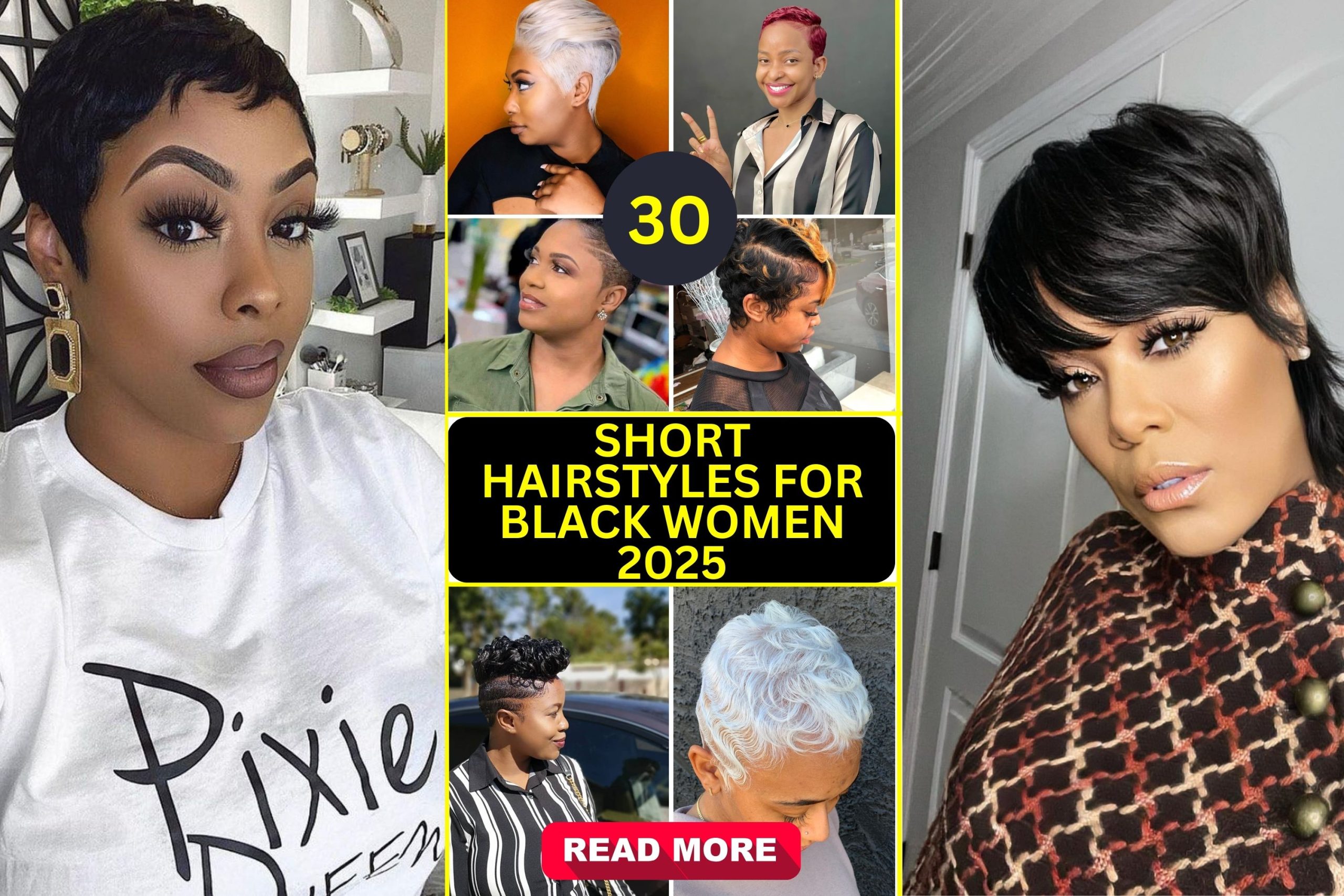 30 Short Hairstyles for Black Women 2025: Bold, Beautiful, and On-Trend ...