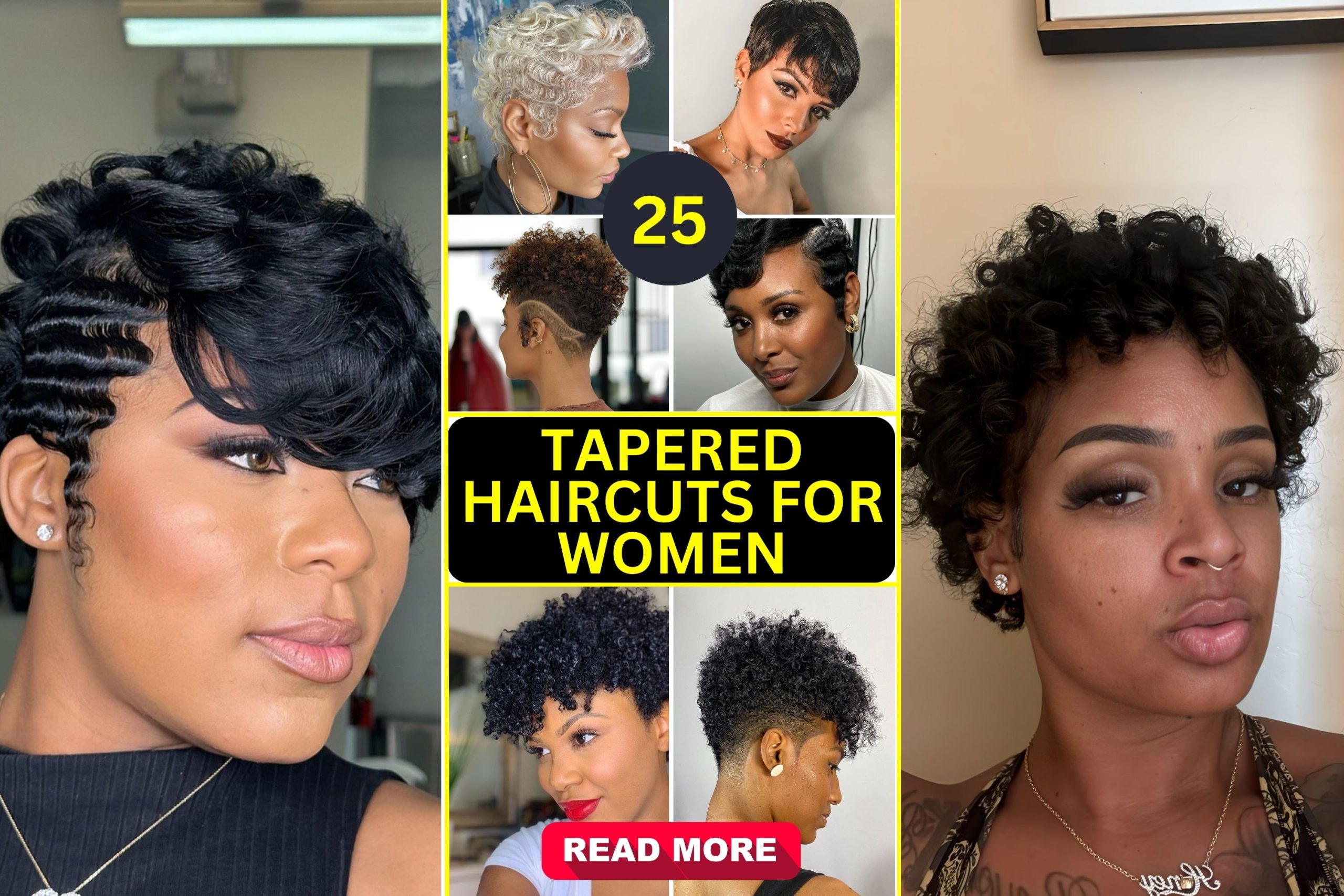 25 Tapered Haircuts 2025 for Women: Stunning Styles to Inspire Your ...