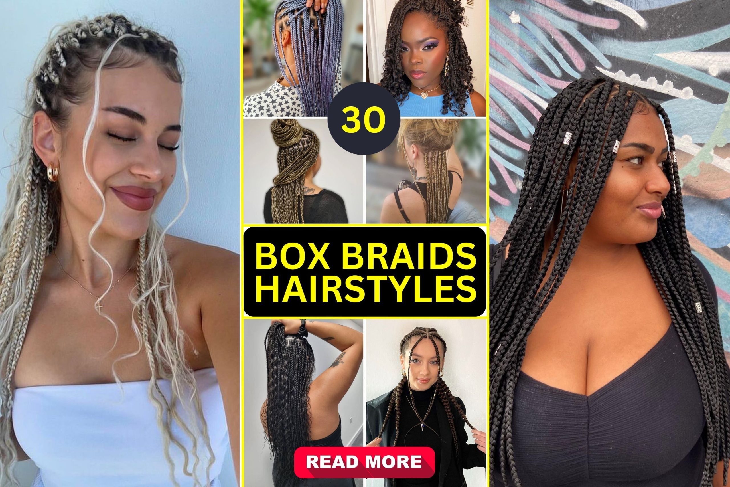 30 Box Braids Hairstyles That Will Transform Your Look: Stunning Ideas ...