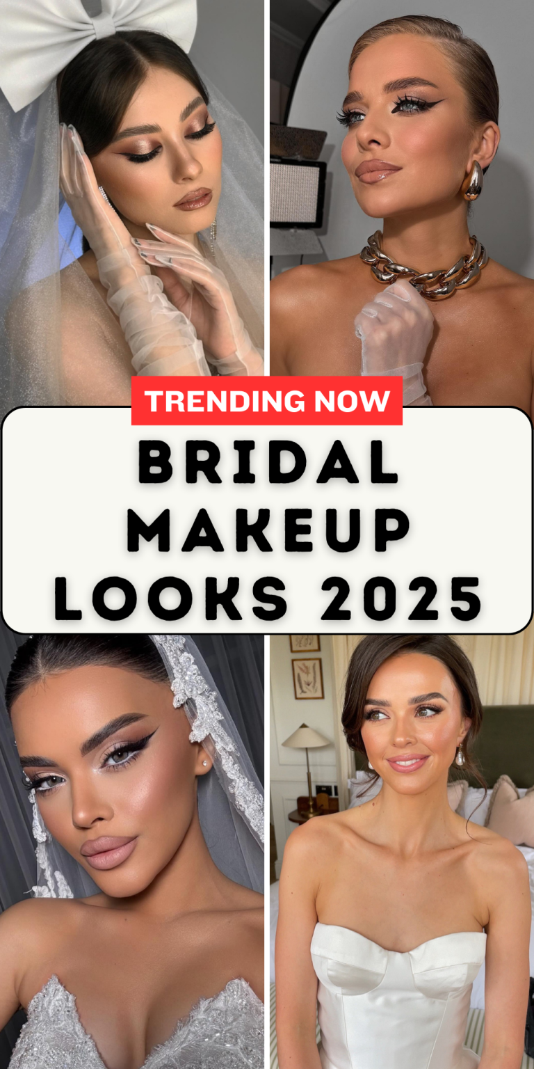 25 Bridal Makeup Looks 2025: Stunning Ideas to Elevate Your Wedding Day ...