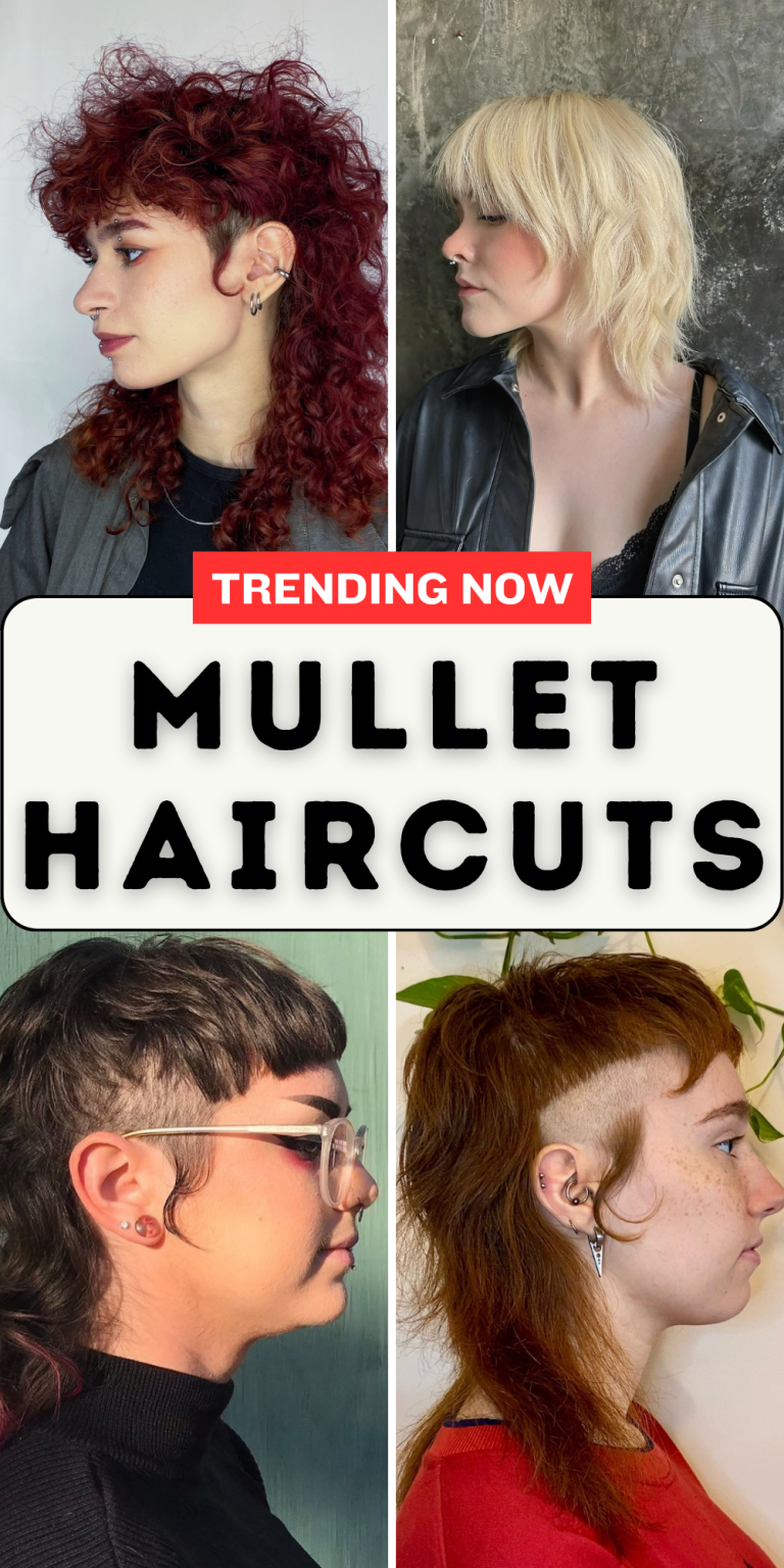 30 Mullet Haircuts That Redefine Modern Style – From Soft Waves to Edgy ...