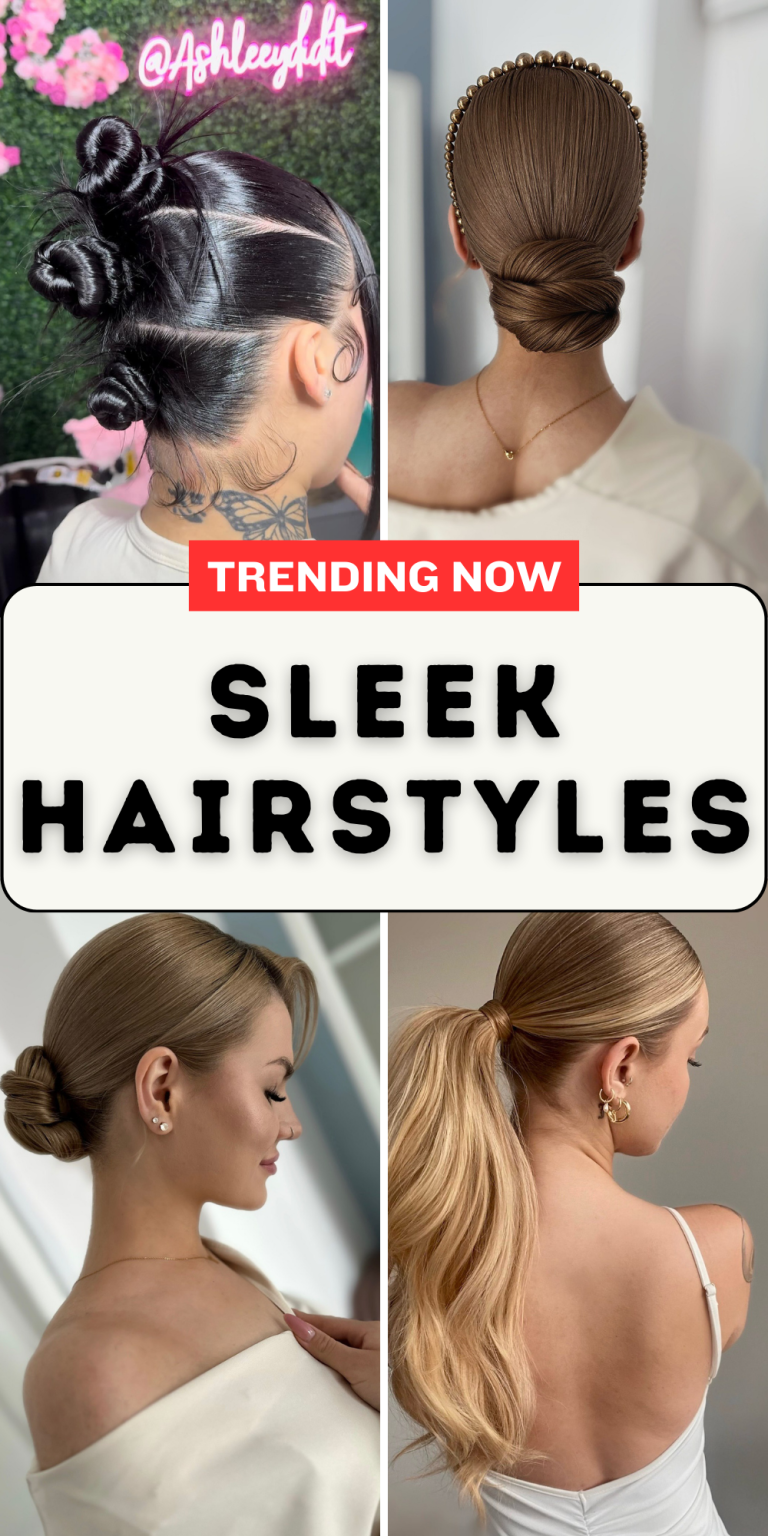 30 Sleek Hairstyles: Stunning Ideas for Every Occasion You’ll Love ...