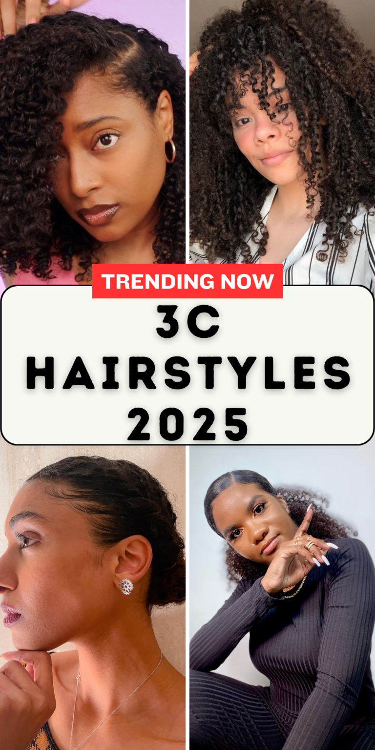 25 Stunning 3C Hairstyles to Rock in 2025: Embrace Your Natural Curls ...