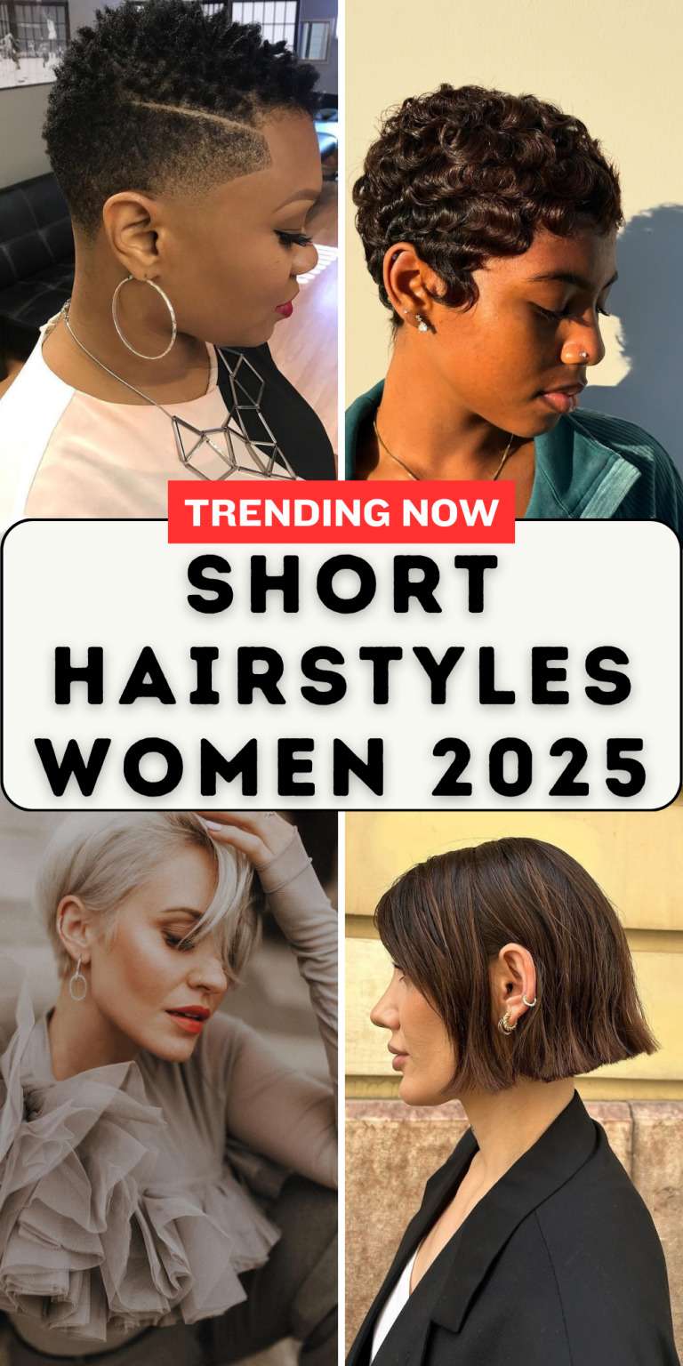 25 Short Hairstyles Women 2025: Trendy Cuts You’ll Want to Try Right ...