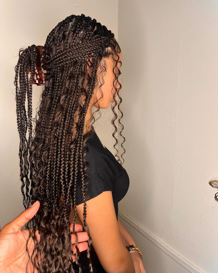 30 Curly Braids 2025: Stunning Hairstyles for Black Women to Shine This ...
