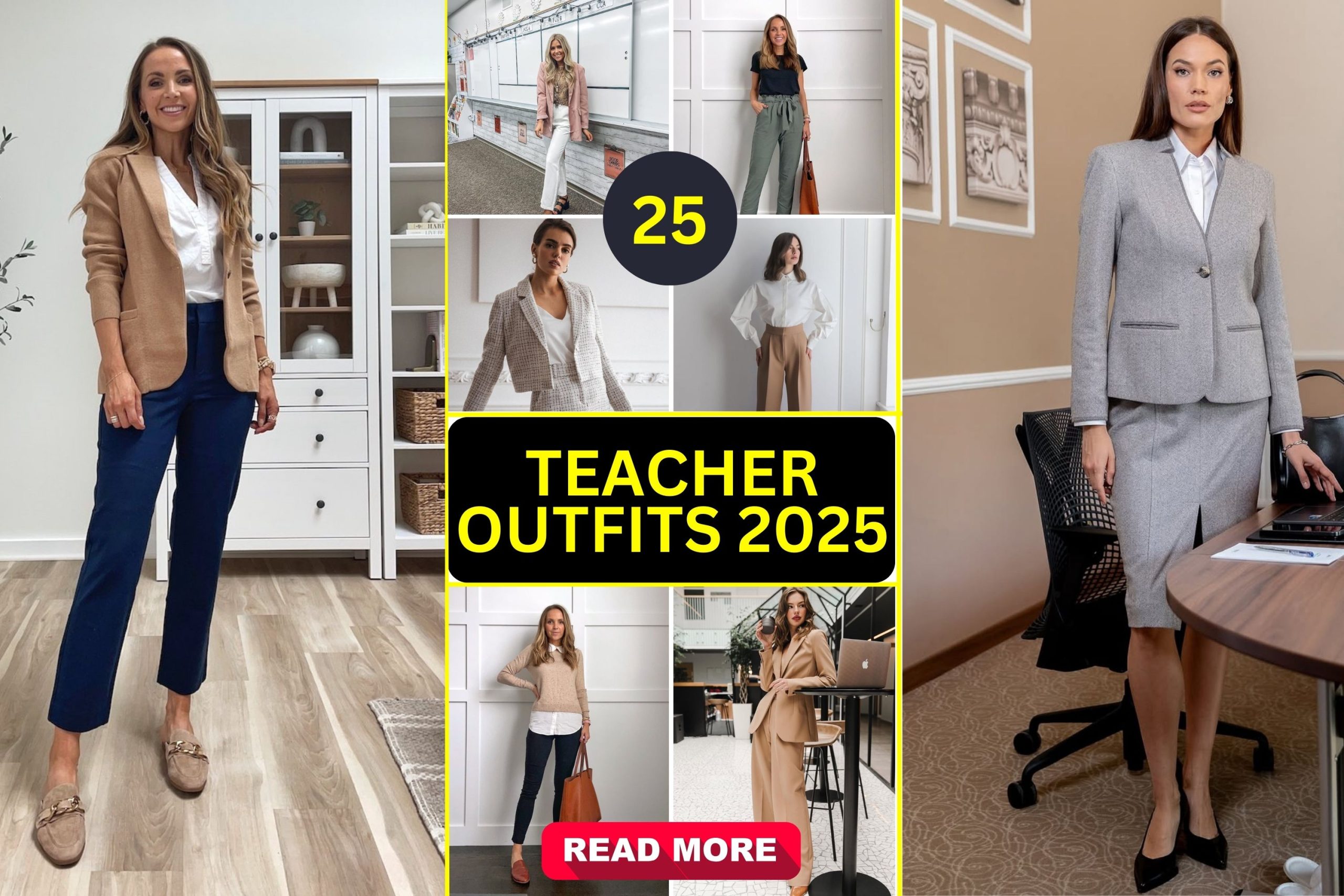 25 Teacher Outfits 2025: Stylish and Comfy Looks for Every Season and ...