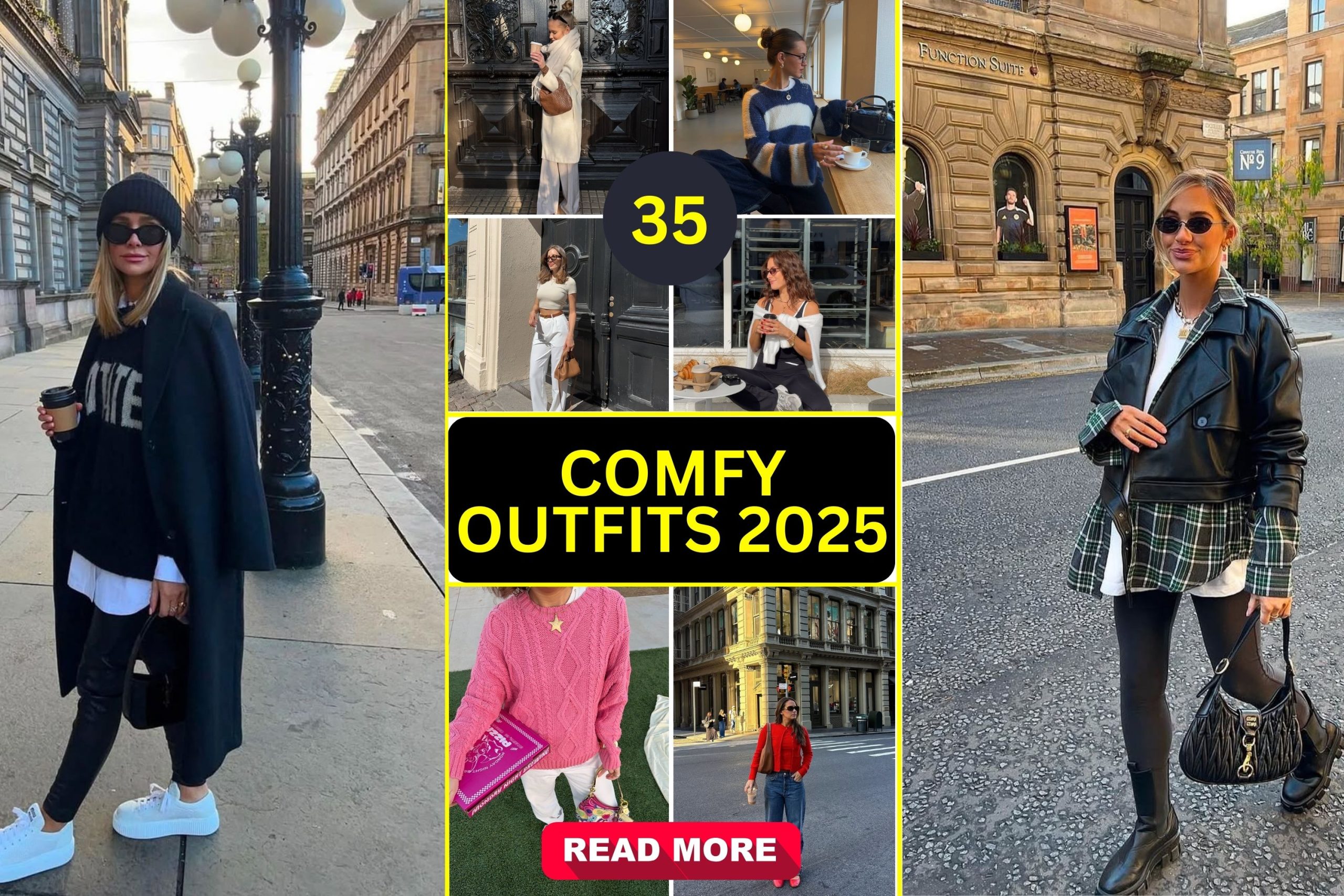 35 Comfy Outfits 2025: Stylish and Cozy Looks for Every Season – Casual ...