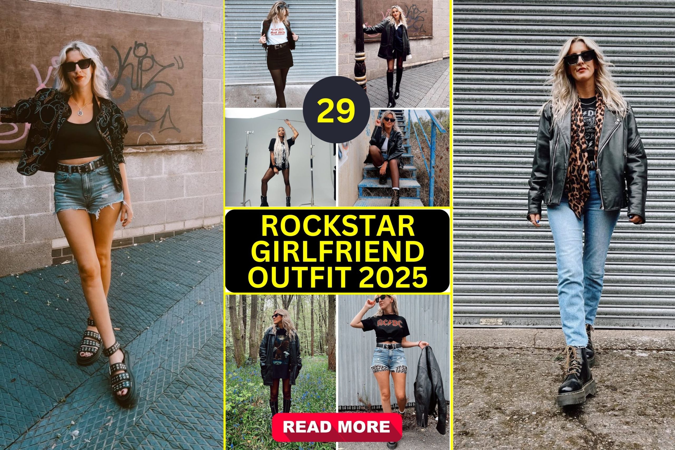 29 Rockstar Girlfriend Outfit 2025: Bold, Edgy and Effortlessly Cool ...