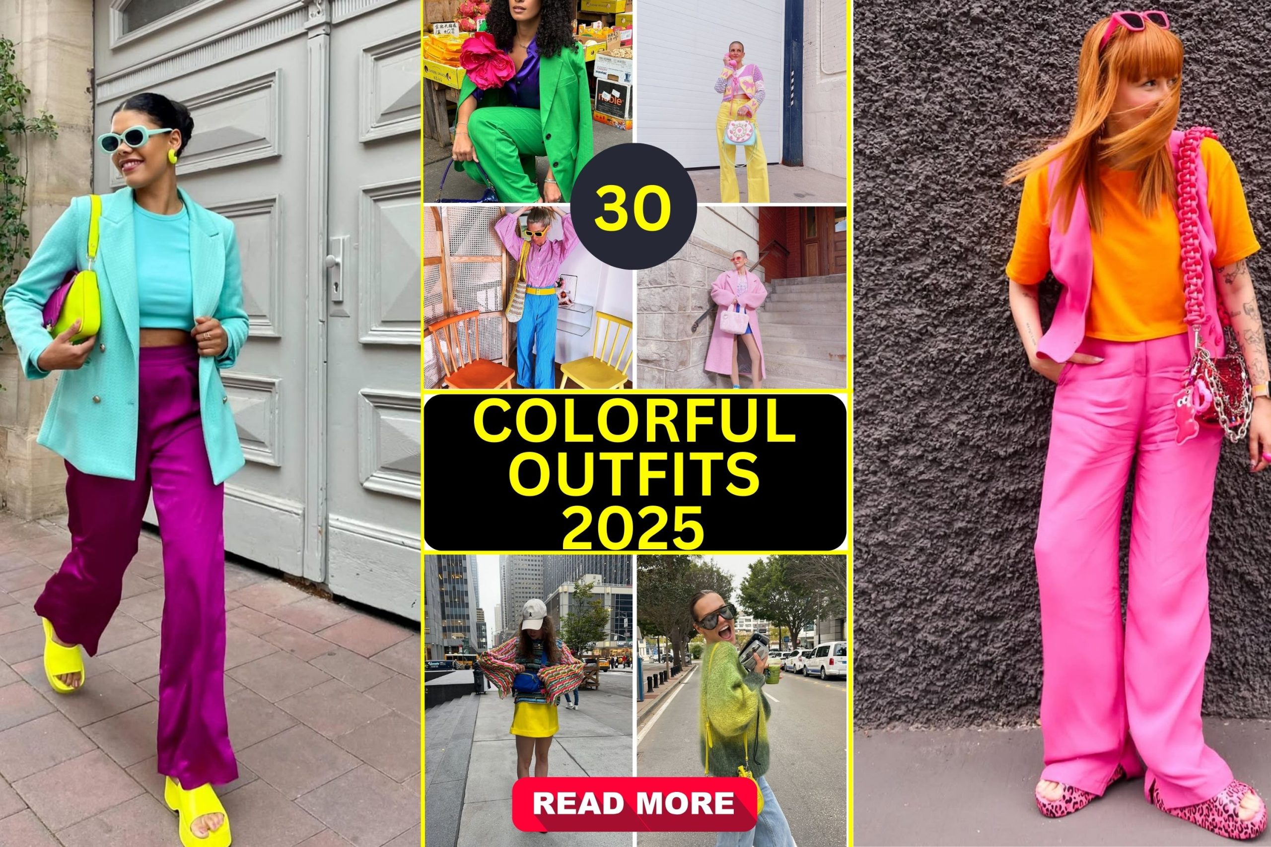 30 Colorful Outfits 2025: Bold, Bright and Fun Looks to Elevate Your ...
