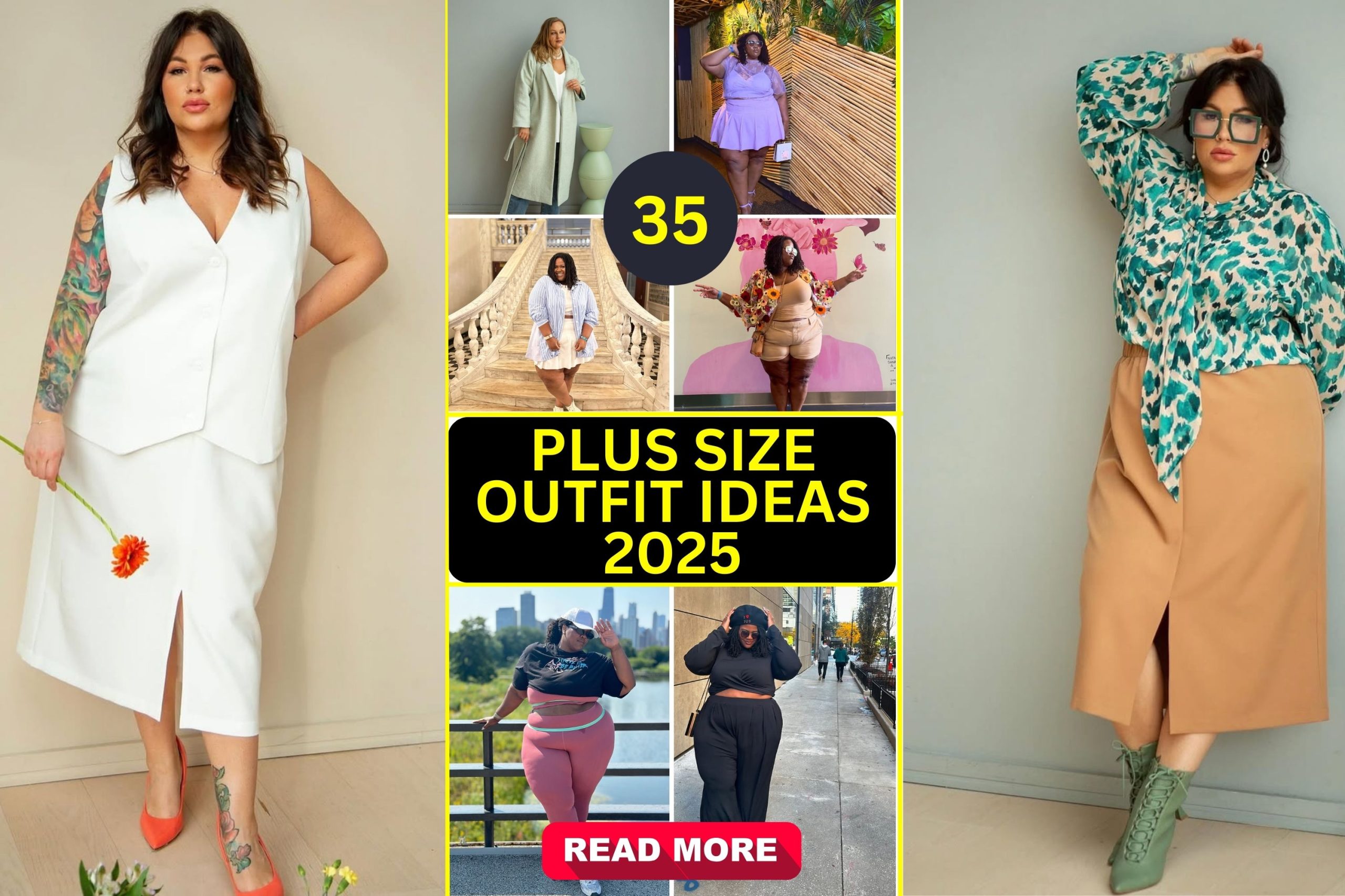 35 Plus Size Outfit Ideas 2025 – Trendy and Chic Looks for Every ...