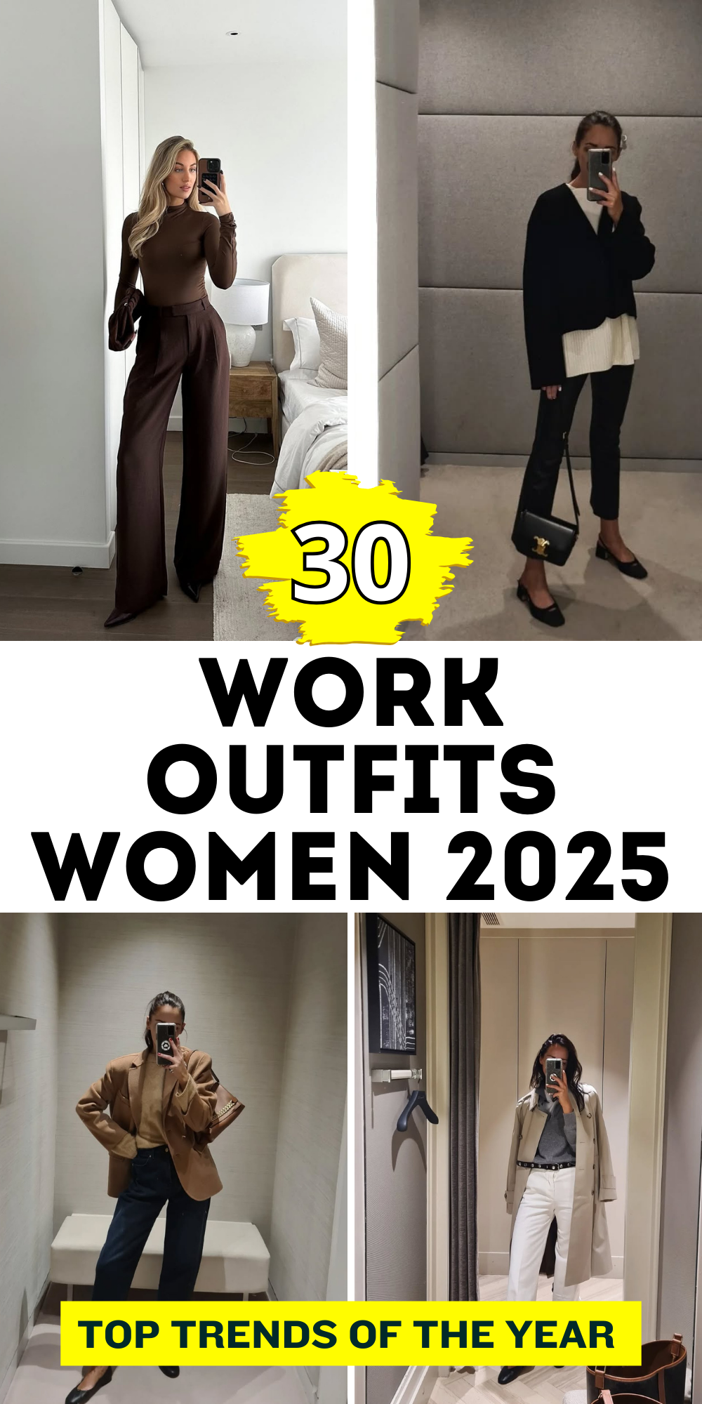 30 Work Outfits Women 2025: Trendy, Professional and Chic Office Looks ...