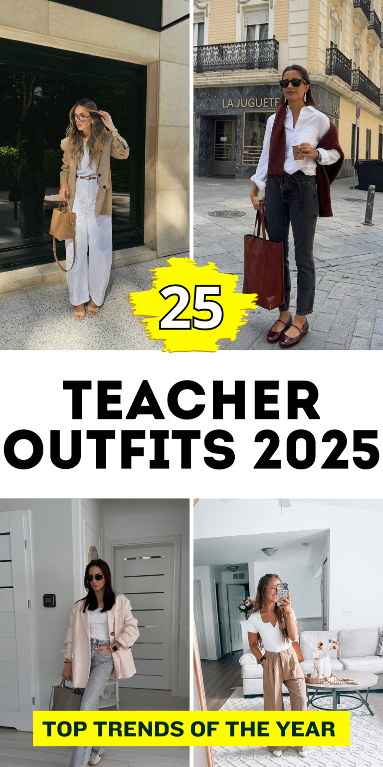 25 Teacher Outfits 2025: Stylish and Comfy Looks for Every Season and ...