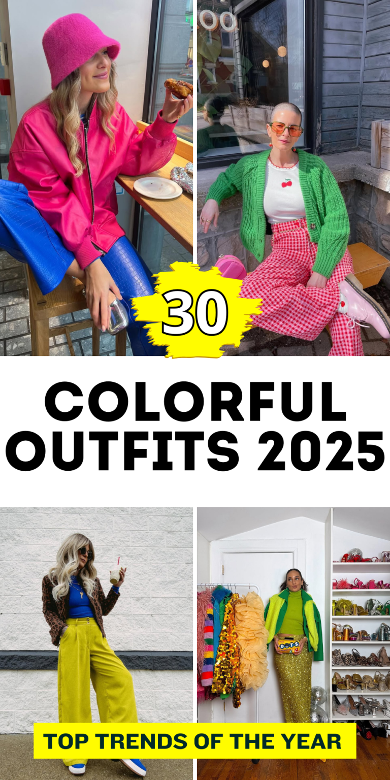 30 Colorful Outfits 2025: Bold, Bright and Fun Looks to Elevate Your ...