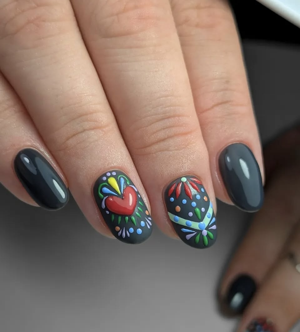 30 Mexican Nails Ideas 2025: Vibrant, Cute and Trendy Designs You Need ...