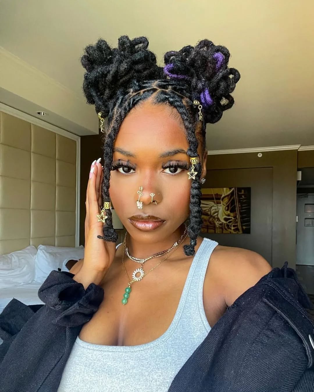 35 Loc Hairstyles for Women 2025 – Trendy, Elegant and Versatile Styles ...