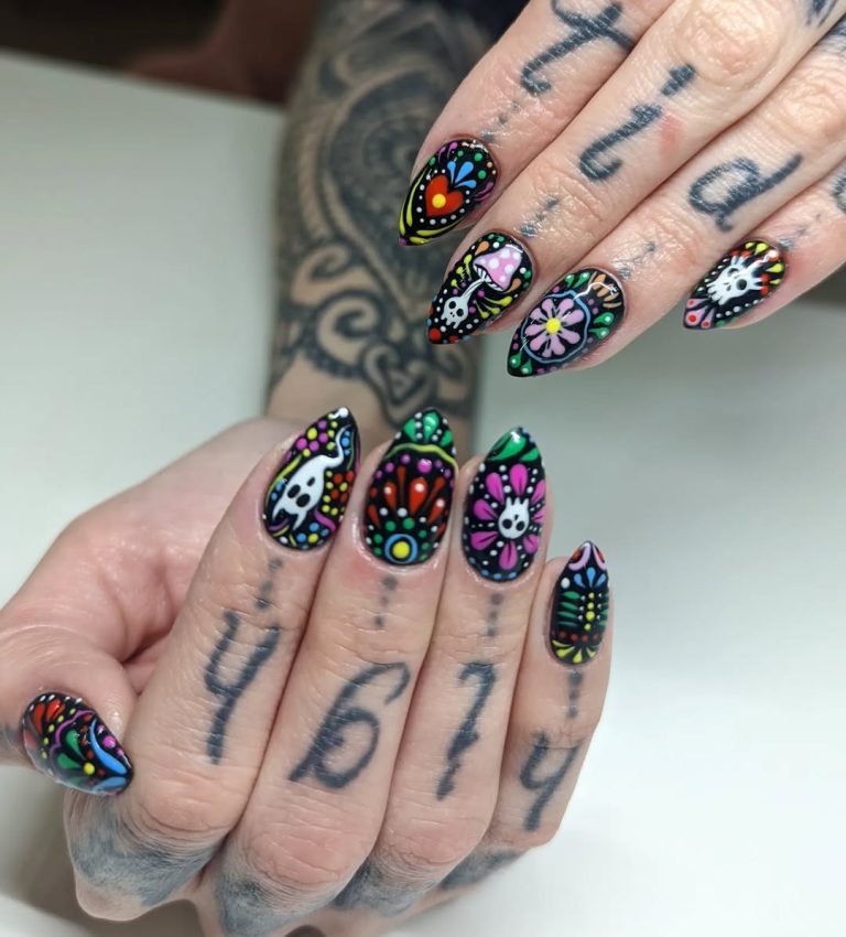 30 Mexican Nails Ideas 2025: Vibrant, Cute and Trendy Designs You Need ...