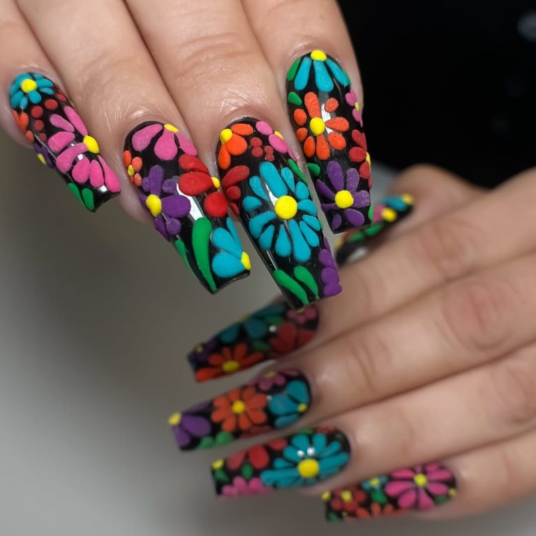 30 Mexican Nails Ideas 2025: Vibrant, Cute and Trendy Designs You Need ...